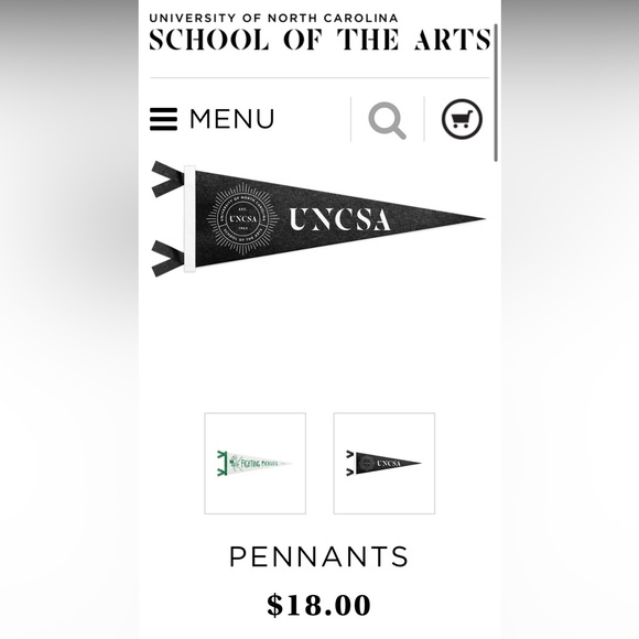 UNCSA shop | Other | Uncsa Hscollege Pendant | Poshmark